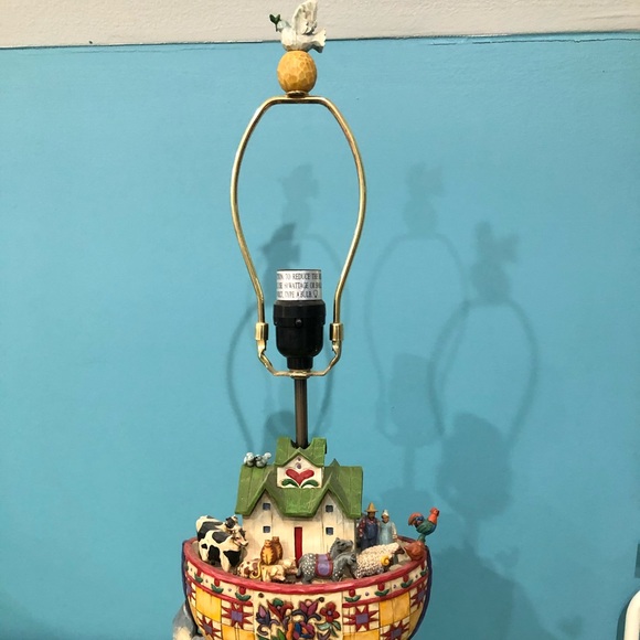 Jim Shore | Accents | Jim Shore Noahs Ark Lamp | Poshmark